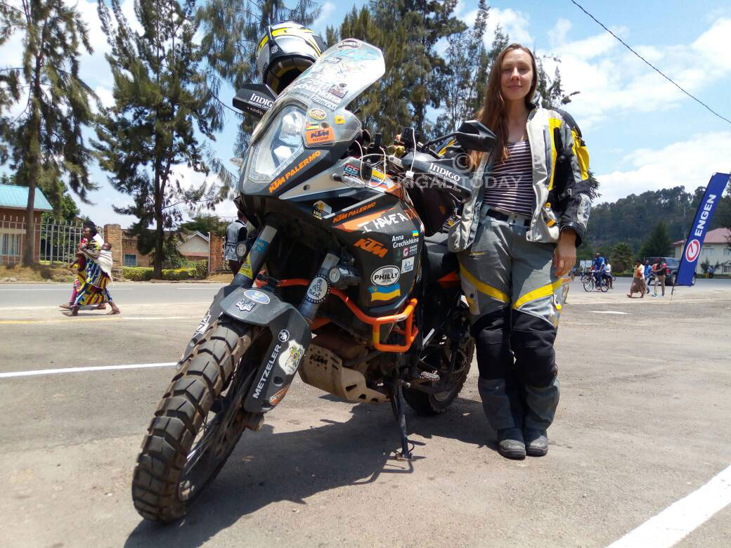 Four Years Touring the World on Motorbike, Ukrainian Woman Now in ...