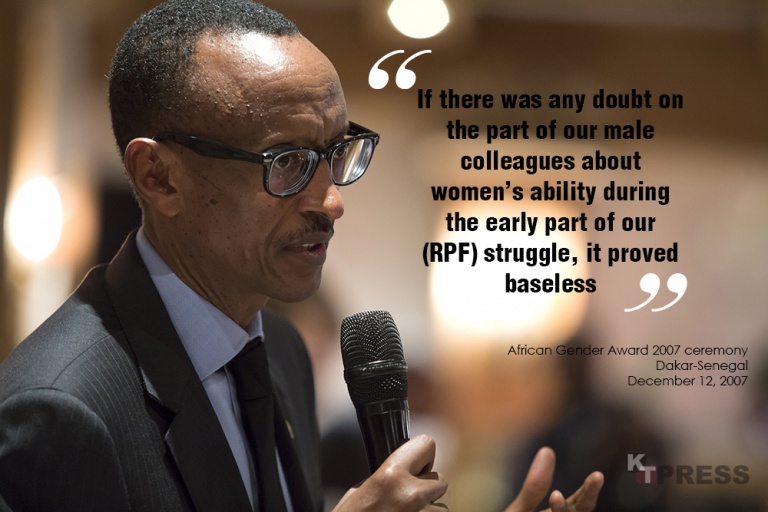 The Feminist President? What Kagame has said on Women over the years ...
