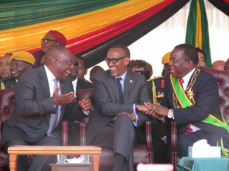 Kagame Attends Inauguration of President Mnangagwa - KT PRESS