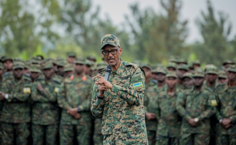 President Kagame Presides Over Training Exercise In Army Fatigues - KT ...