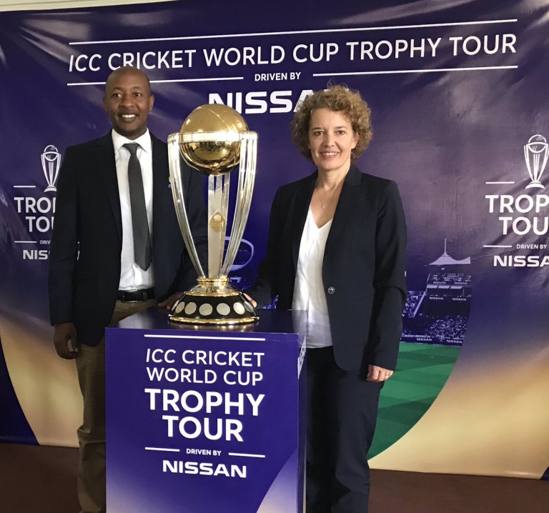 ICC Cricket World Cup Trophy Arrives in Kigali - KT PRESS