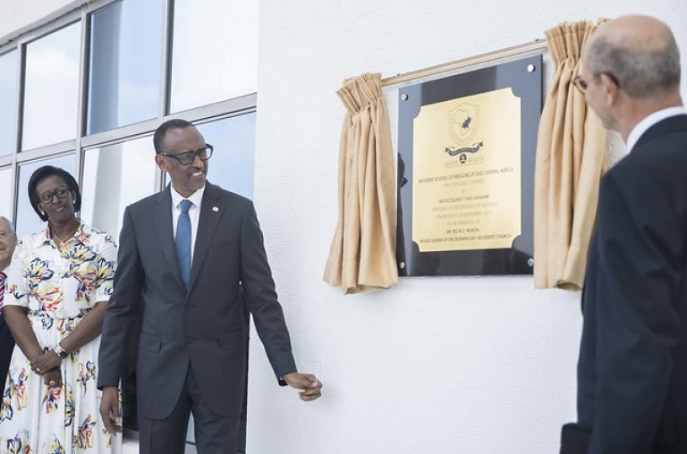 President Kagame Inaugurates the Multi Million Adventist Medical School ...