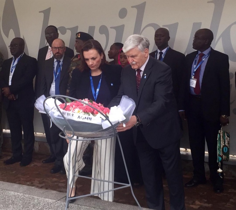 Dallaire Foundation Pays Homage to Rwanda Genocide Victims – KT PRESS