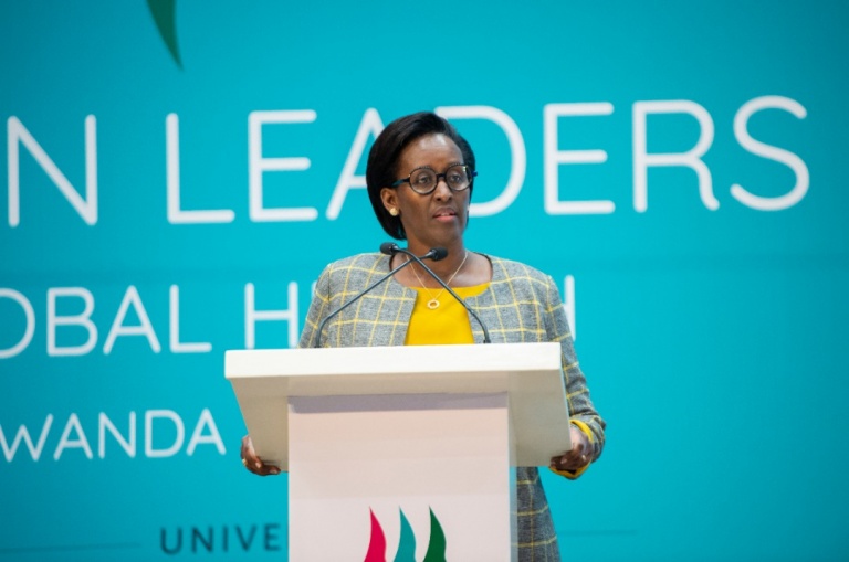First Lady Jeannette Kagame Pushes for More Women in Leadership ...