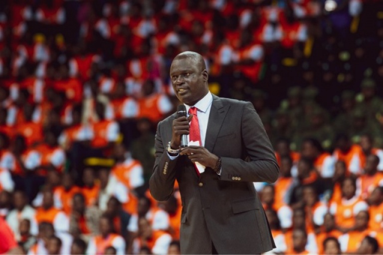 Photos: Pomp and Fanfare as Kagame Unveils Basketball Africa League ...