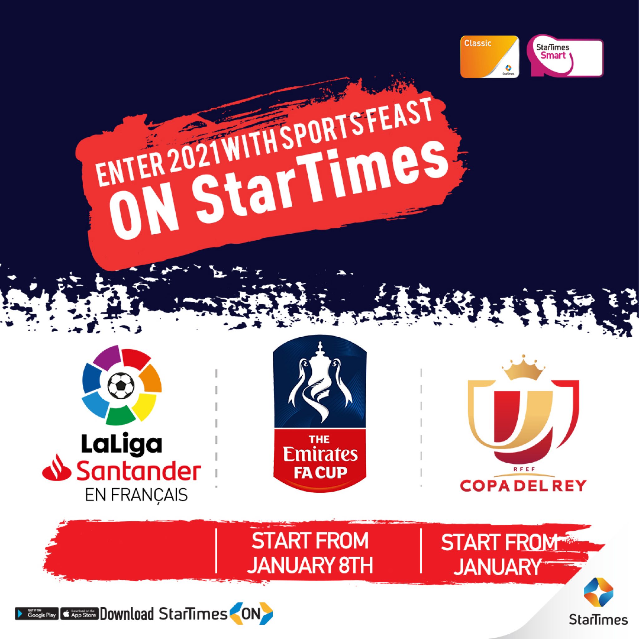 Enter 2021 With A Sports Feast on StarTimes - KT PRESS