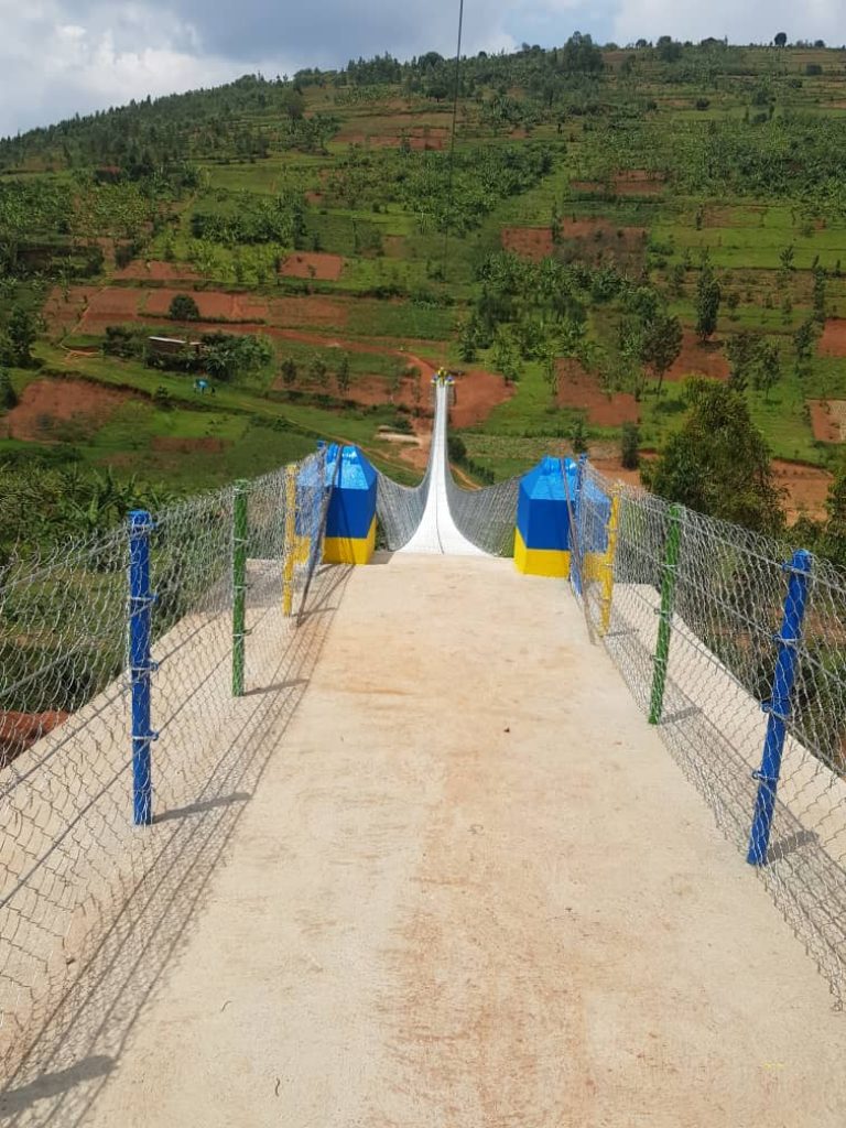 Relief As Nyarugenge Launches Suspended Bridge Accross Yanze River – KT ...