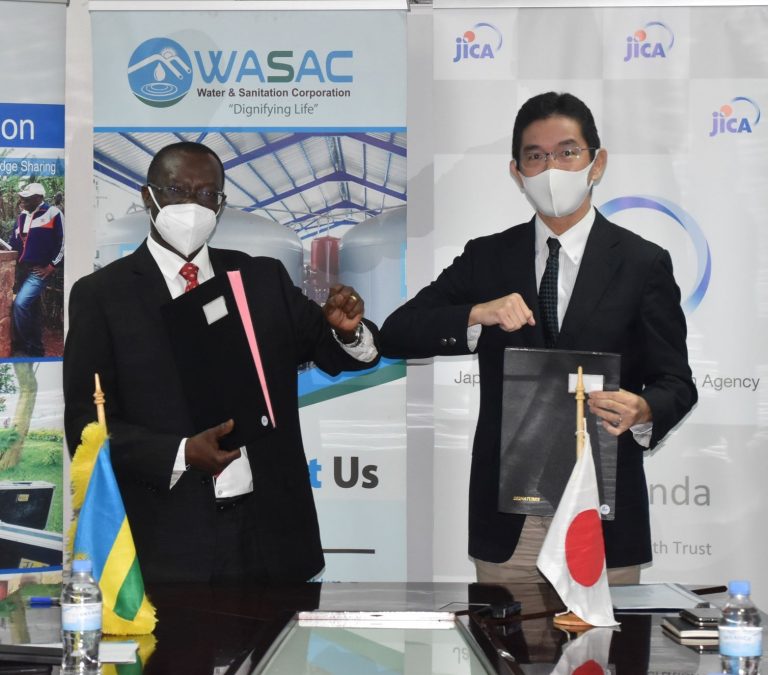 Wasac, JICA Sign An Agreement to Improve Water Supply, Management in ...