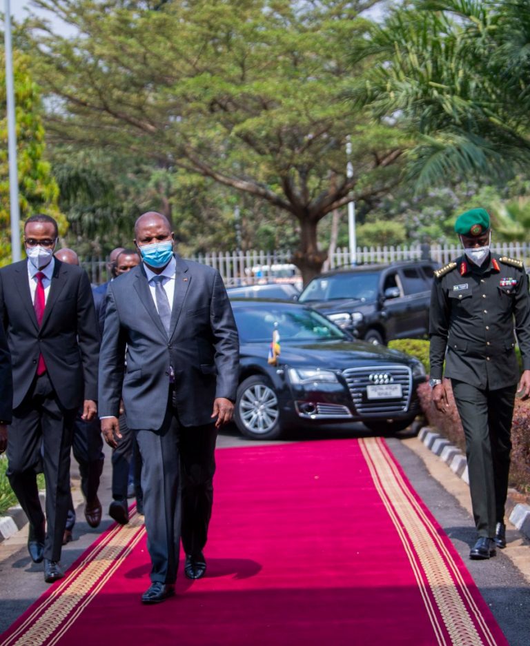 PHOTOS: President Touadéra Visits RDF Headquarters - KT PRESS