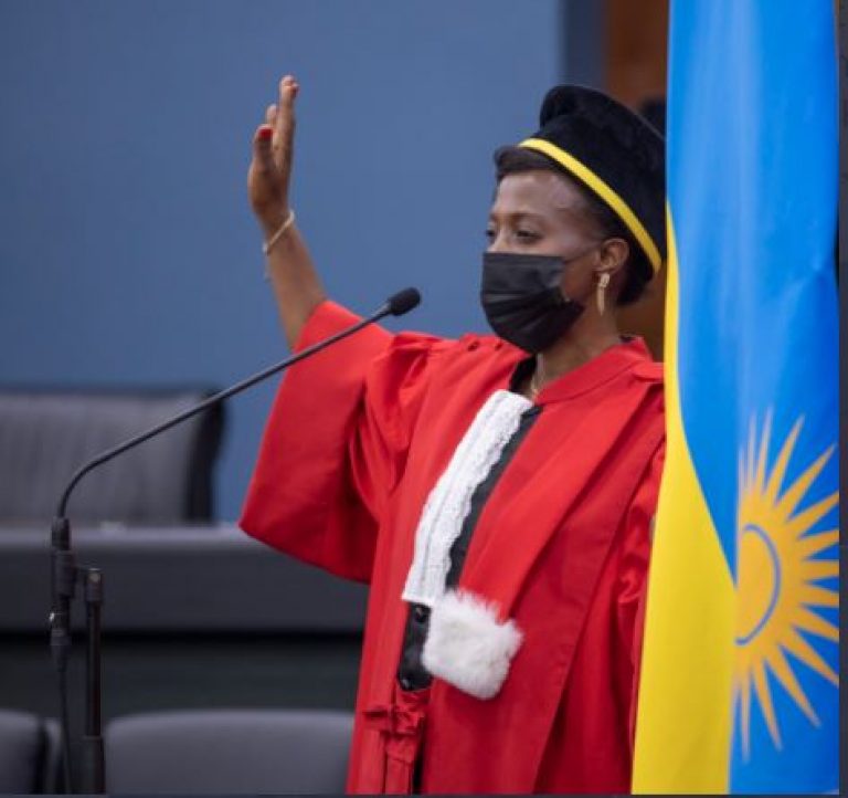 Newly Appointed Justice Mukamurenzi Sworn-in - KT PRESS