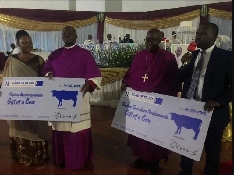 Bank of Kigali Donates Symbol of Life, Wealth to Byumba Diocese - KT PRESS