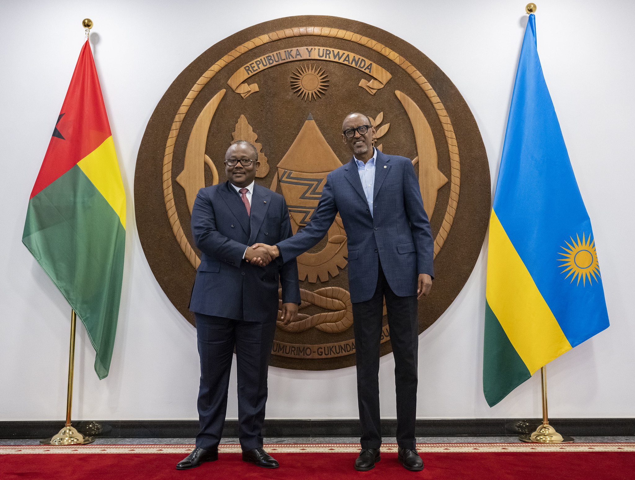 PHOTOS: President Kagame Receives President Embaló Of Guinea-Bissau ... PHOTOS: President Kagame Receives President Embaló Of Guinea-Bissau ...