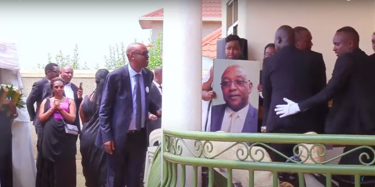 Professor Kalisa Mbanda Laid to Rest - KT PRESS