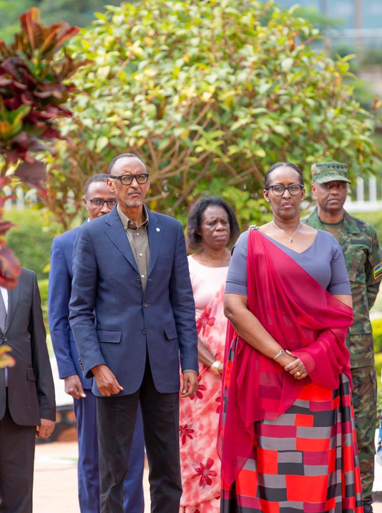 PHOTOS: President Kagame, First Lady Participate In Heroes Day Wreath ...