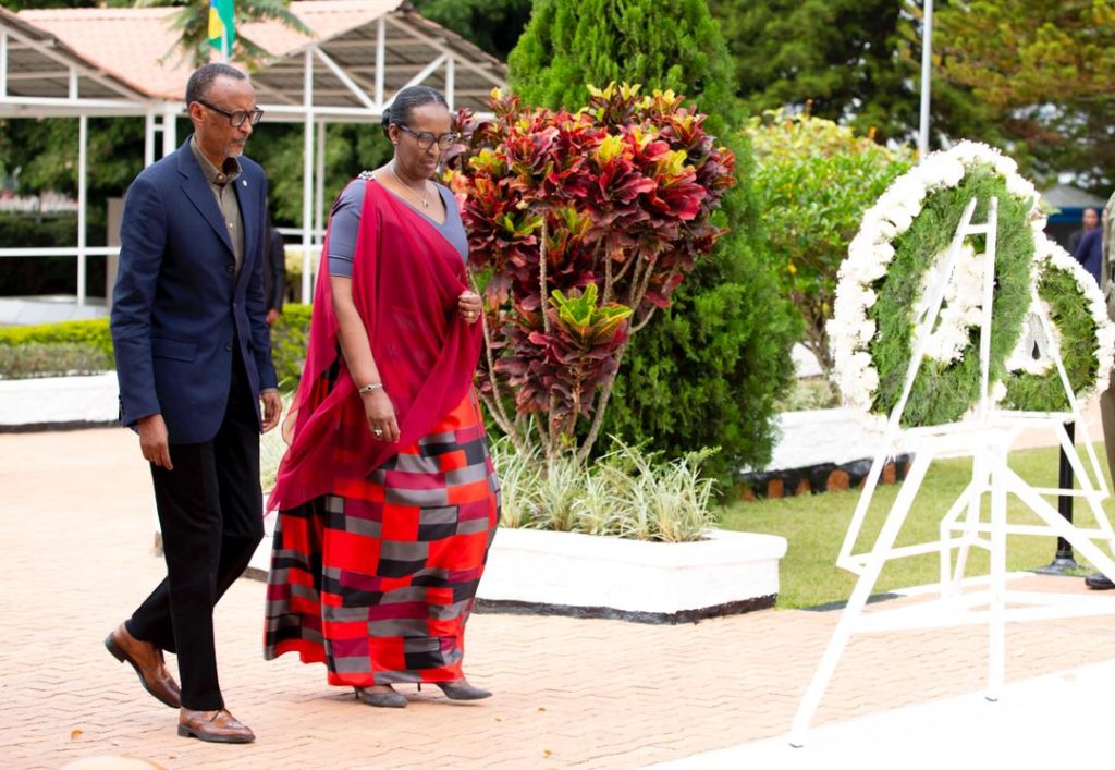 PHOTOS: President Kagame, First Lady Participate In Heroes Day Wreath ...