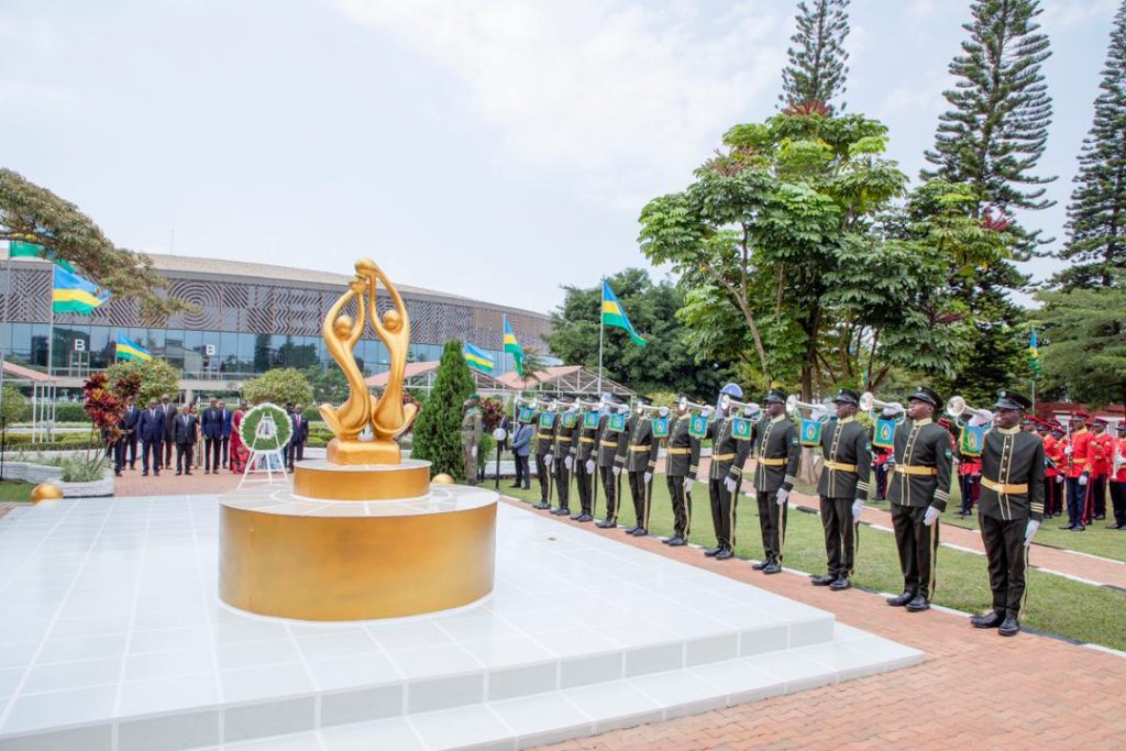 PHOTOS: President Kagame, First Lady Participate In Heroes Day Wreath ...