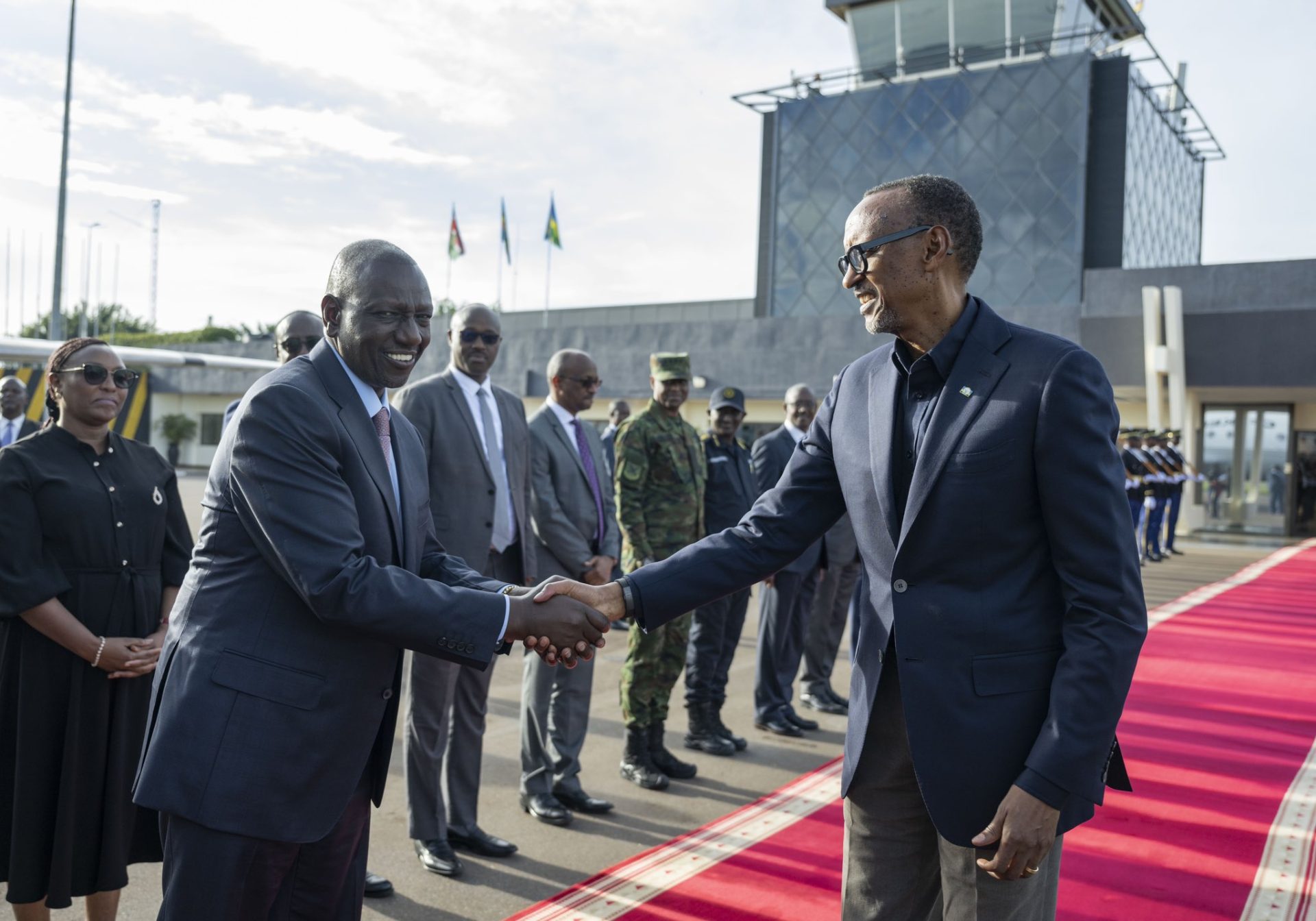 PHOTOS: Kagame Bids Farewell To Ruto As Kenyan Leader Concludes Two-Day ...