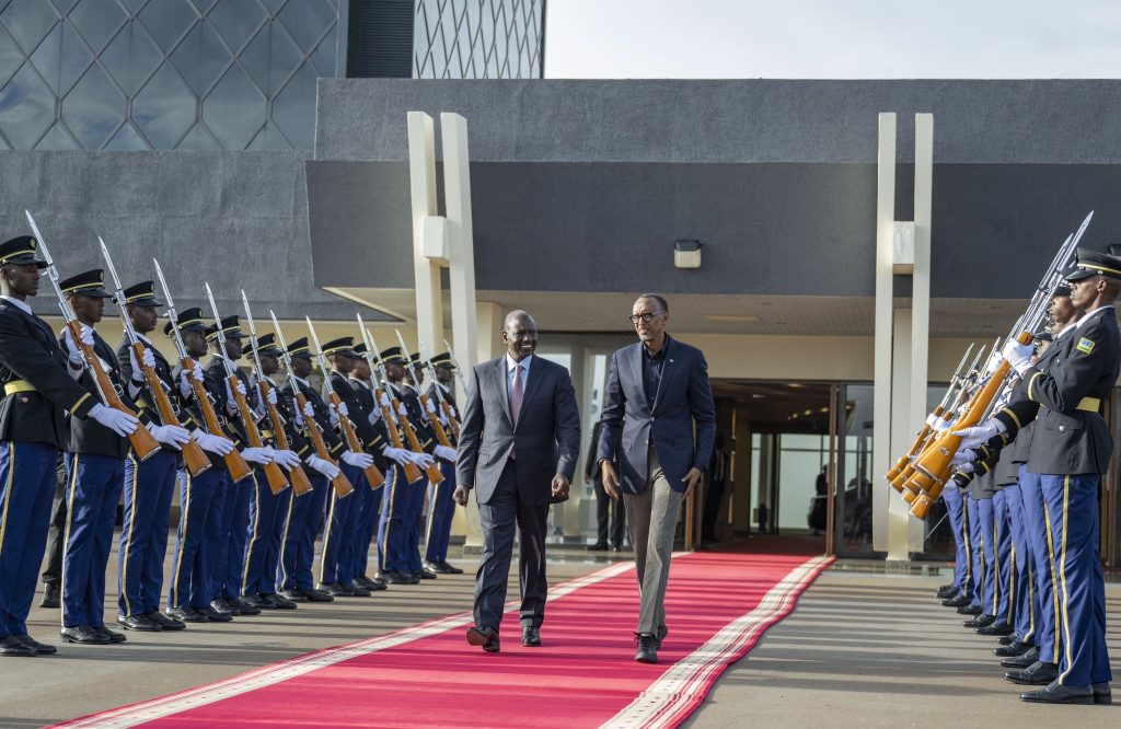 PHOTOS: Kagame Bids Farewell To Ruto As Kenyan Leader Concludes Two-Day ...