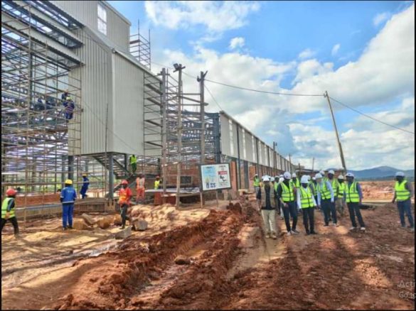 Rwanda’s Biggest Tea Factory Under Construction in Nyaruguru District ...