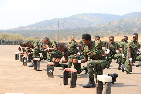 RDF Officers Complete Advanced Infantry Training - KT PRESS