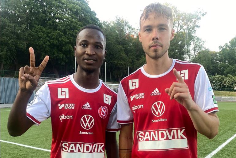 Lague Byiringiro Registers His First Goal for Sandvikens IF – KT PRESS