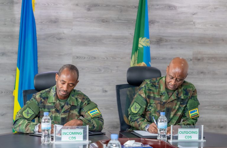 New RDF Chief of Defence Staff, Army Chief of Staff Assume ...