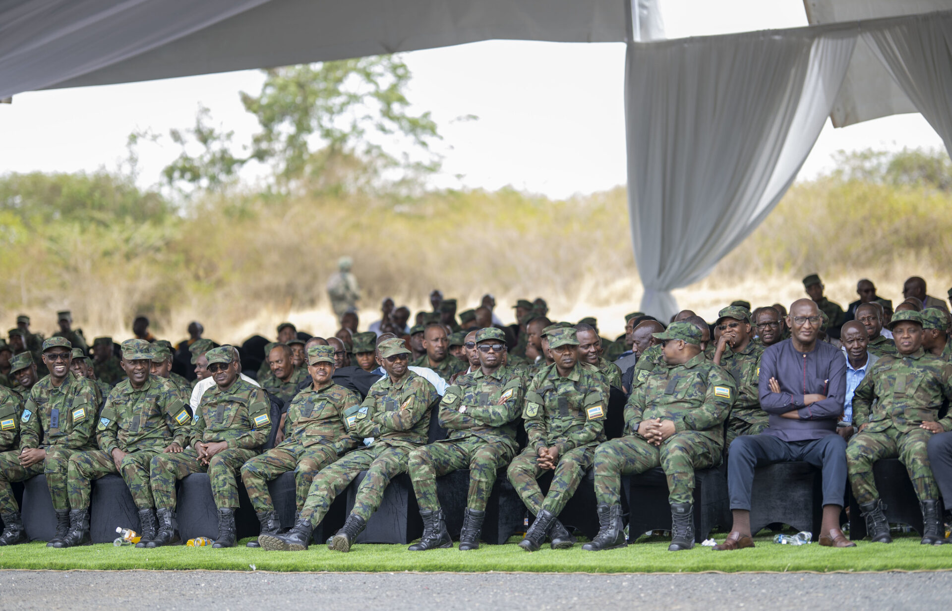 PHOTOS: President Kagame Oversees Finale Of RDF “Hard Punch” Exercise ...