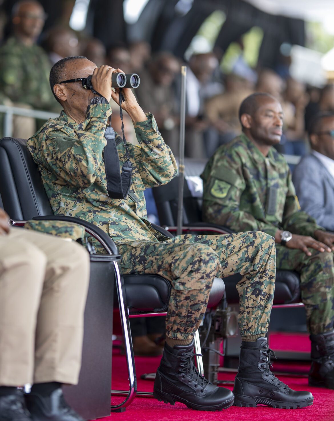 PHOTOS: President Kagame Oversees Finale Of RDF “Hard Punch” Exercise ...