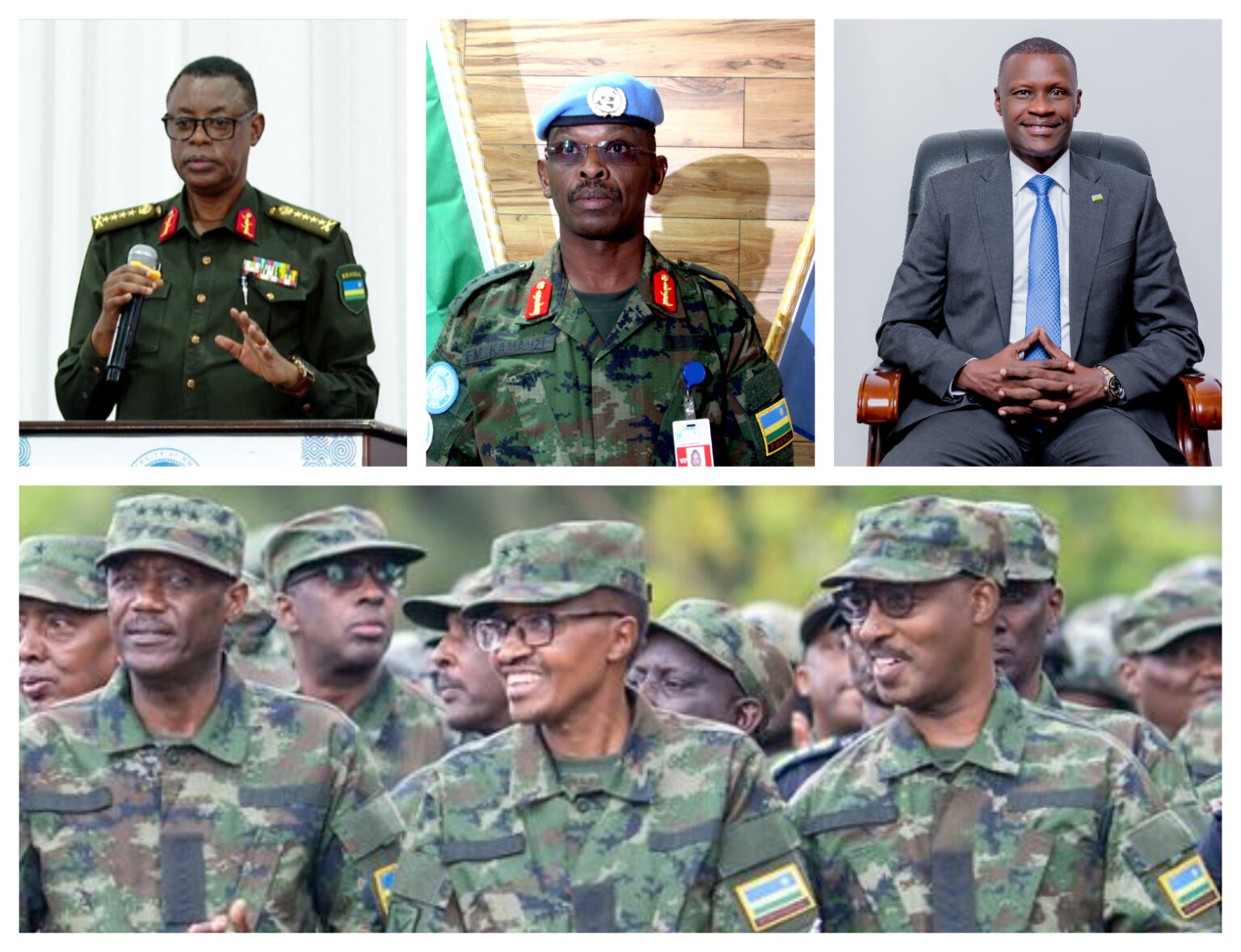 RDF Changes: Generals Kabarebe, Ibingira, Kayonga, Among Historicals ...