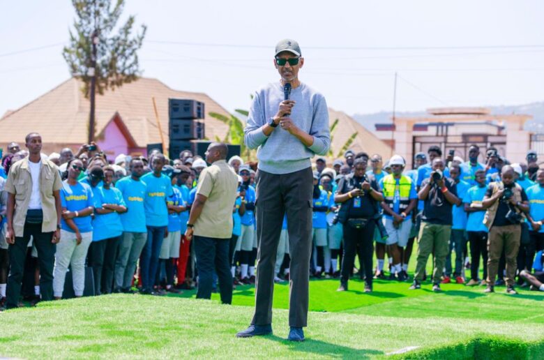 The Giants of Africa Join President Kagame for Special Community Work ...