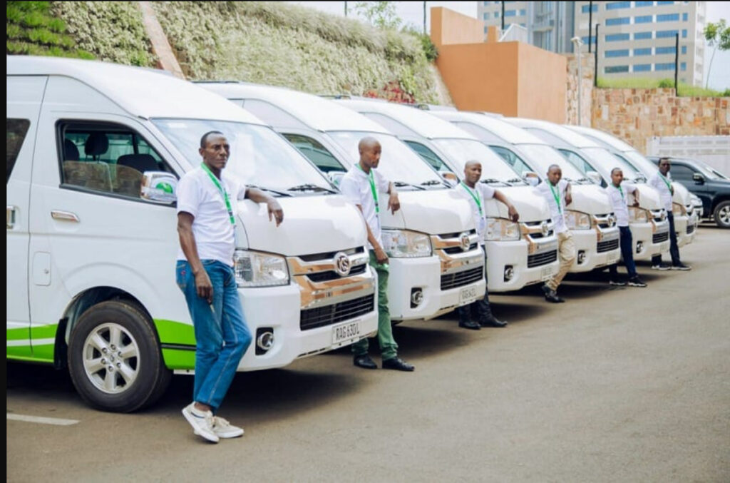 Latest Addition In Kigali Public Transport: 23-Seater Electric Buses ...