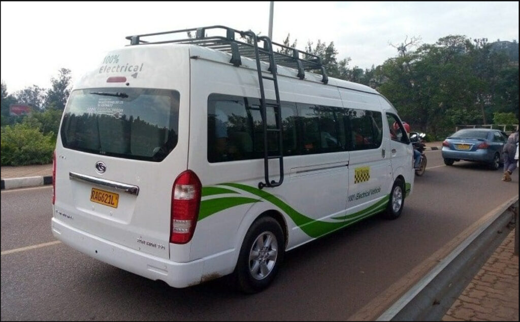 Latest Addition In Kigali Public Transport: 23-Seater Electric Buses ...