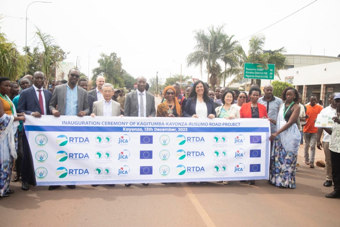 IN PHOTOS: Newly Inaugurated Kagitumba-Kayonza – Rusumo Road To Connect ...