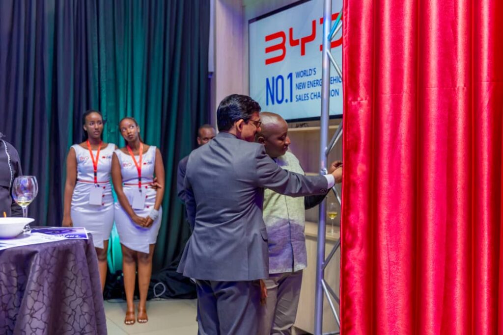 CFAO Mobility Launches First BYD Electric Vehicle Dealership In Rwanda ...