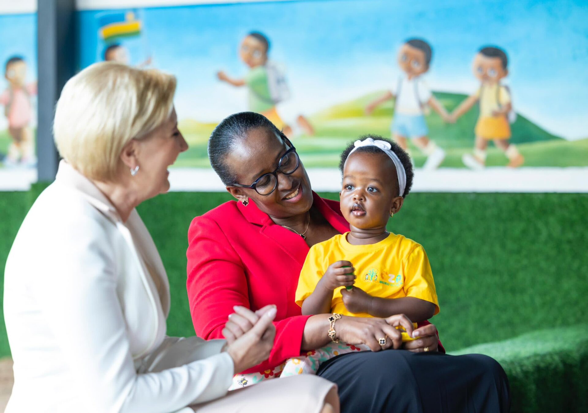 Rwanda And Polish First Ladies Visit Model ECD in Kigali – KT PRESS