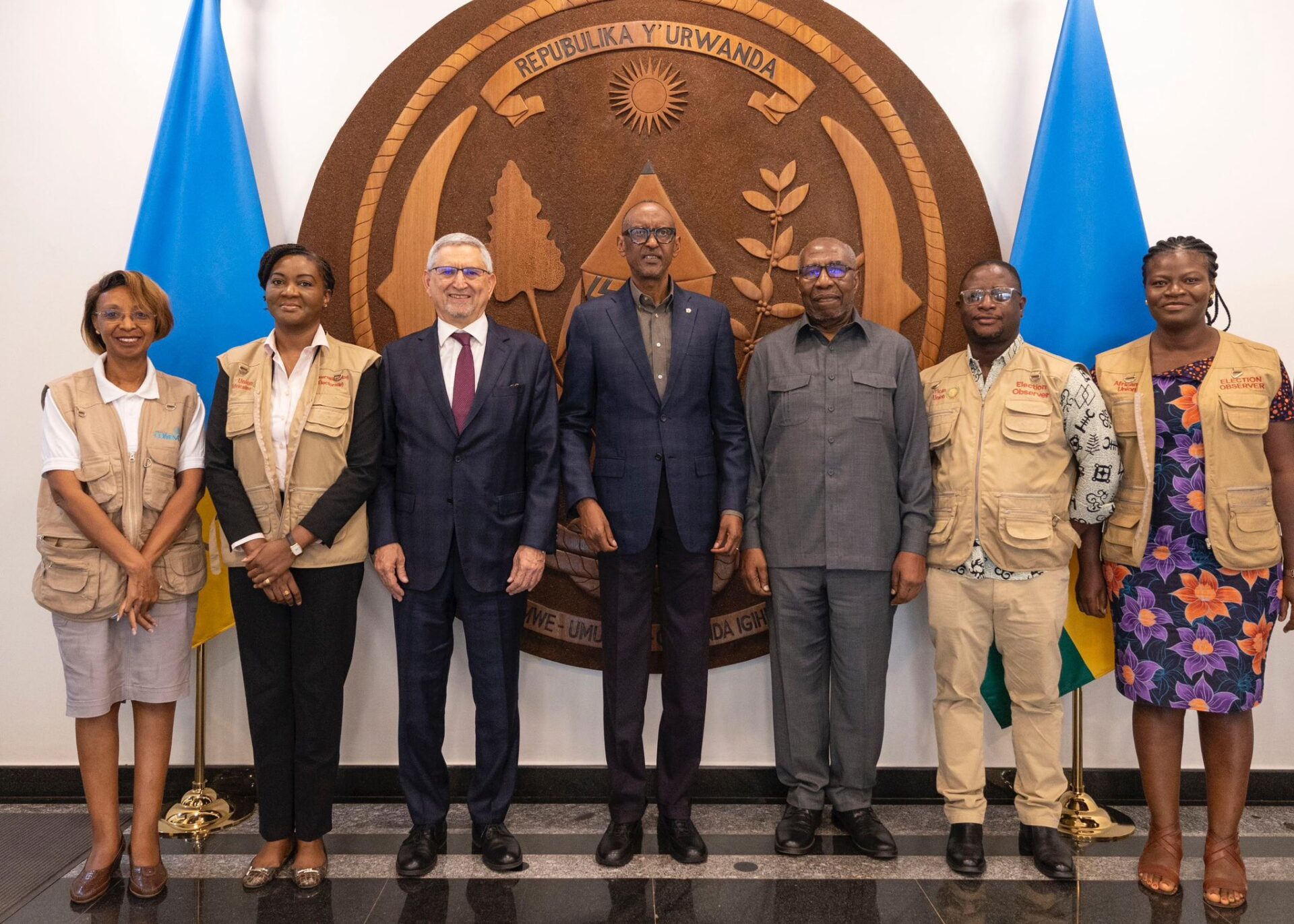 President Kagame Meets Election Observers Who Hailed Peaceful Elections ...