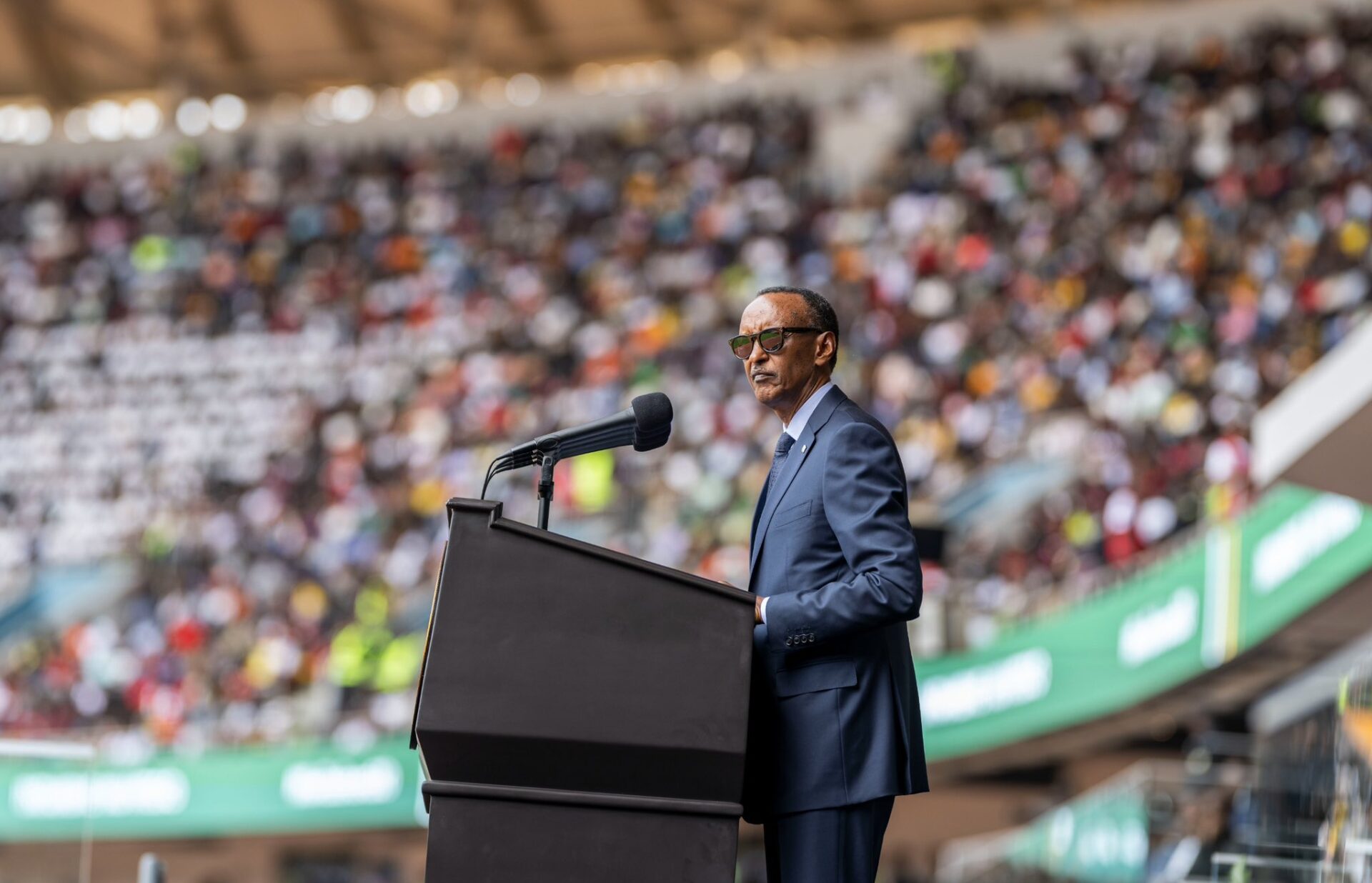 Kagame Delivers Powerful Speech From the Stadium Which Holds A Long ...