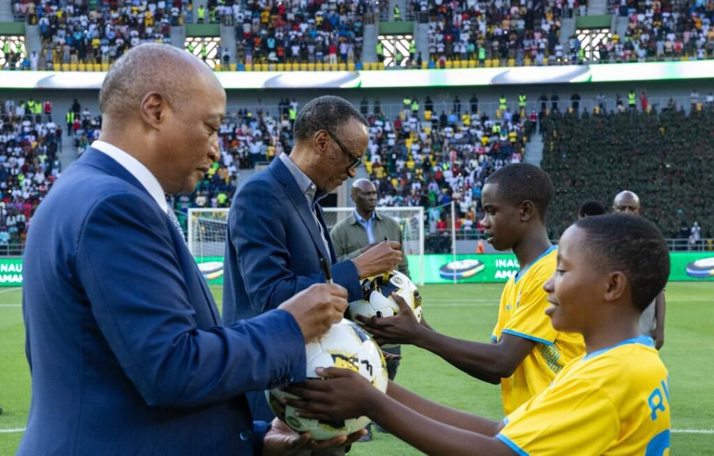 President Kagame Inaugurates The Newly Refurbished Amahoro Stadium - KT ...