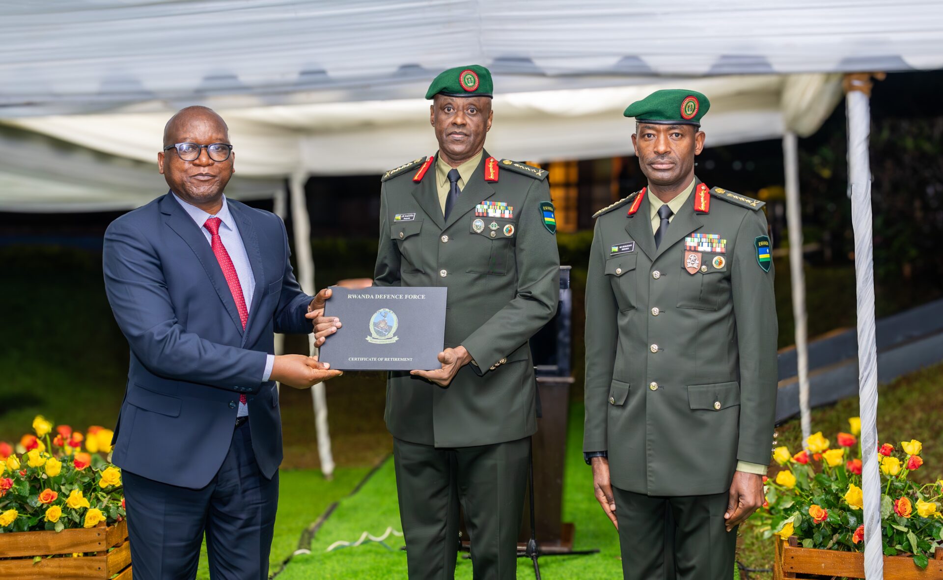 Gen. Jean Bosco Kazura, Four Other Generals and 170 Senior Officers ...