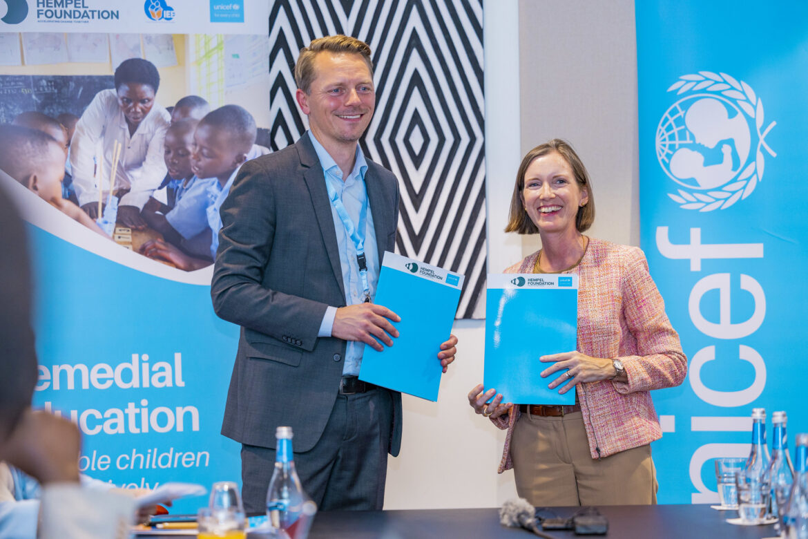 UNICEF Rwanda and Hempel Foundation Launch Transformative Partnership ...