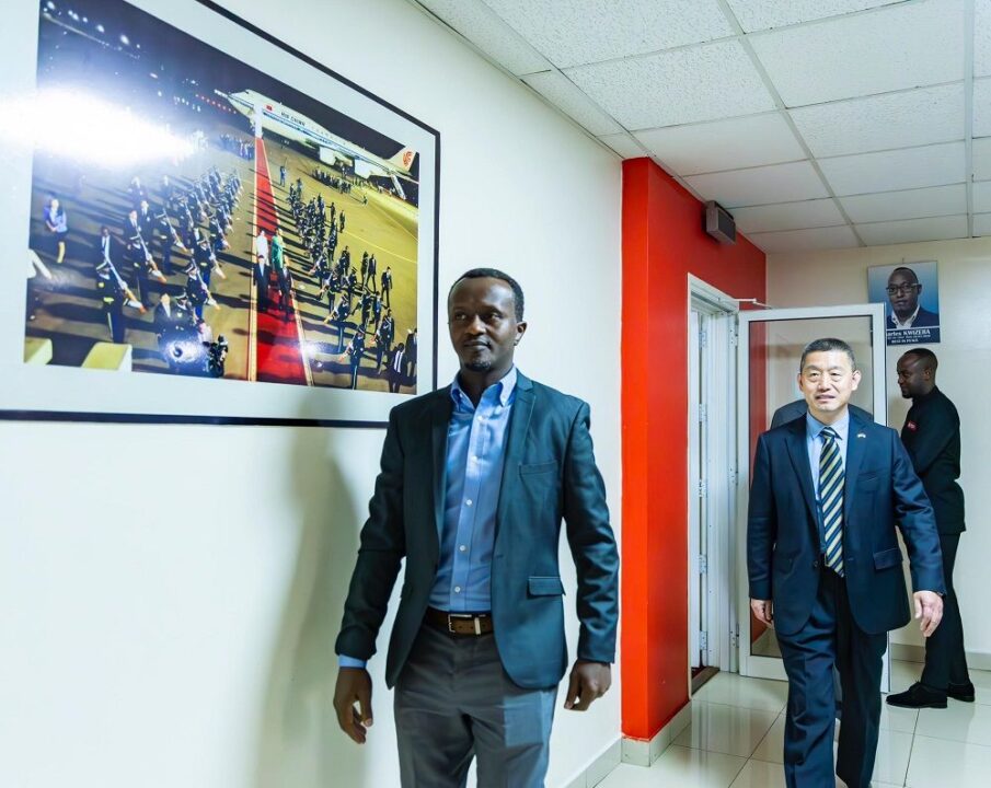PHOTOS: Chinese Ambassador To Rwanda Pays Courtesy Visit To Kigali ...