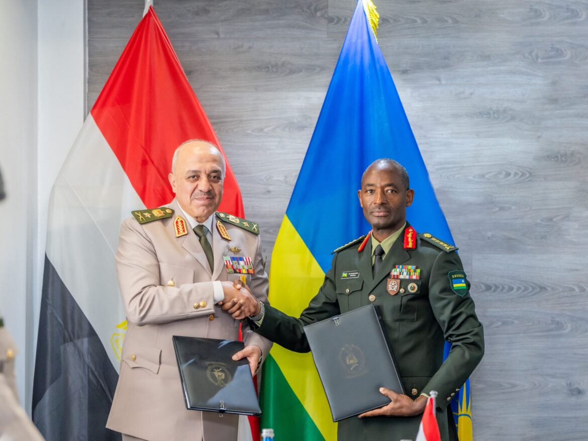 Egyptian Military Chief on Visit to Rwanda - KT PRESS