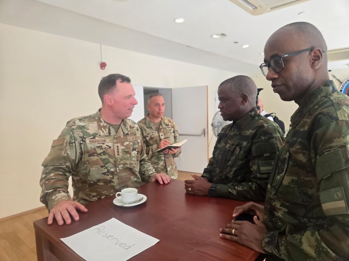 RDF Participates in U.S. AFRICOM Change of Command Ceremony - KT PRESS