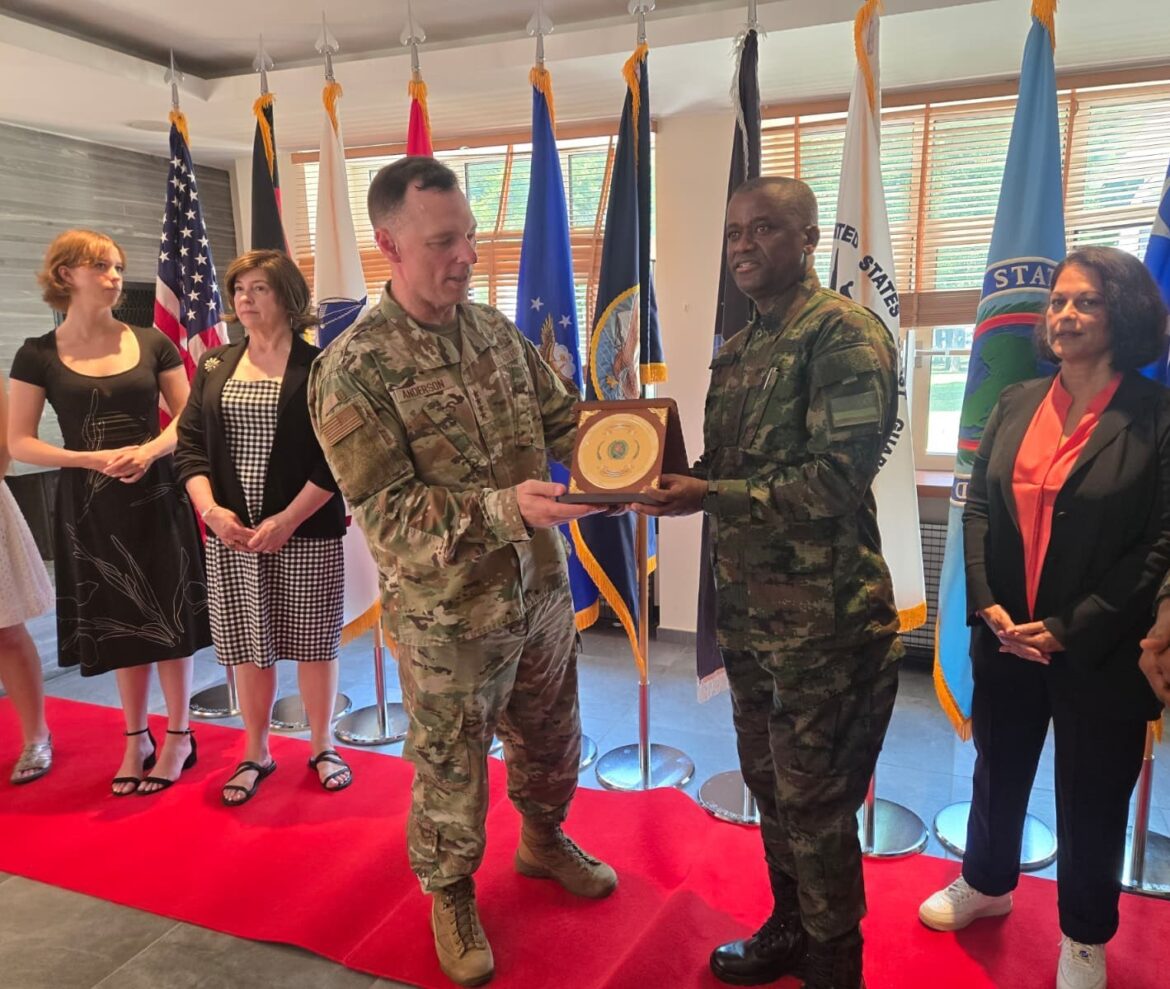 RDF Participates in U.S. AFRICOM Change of Command Ceremony - KT PRESS