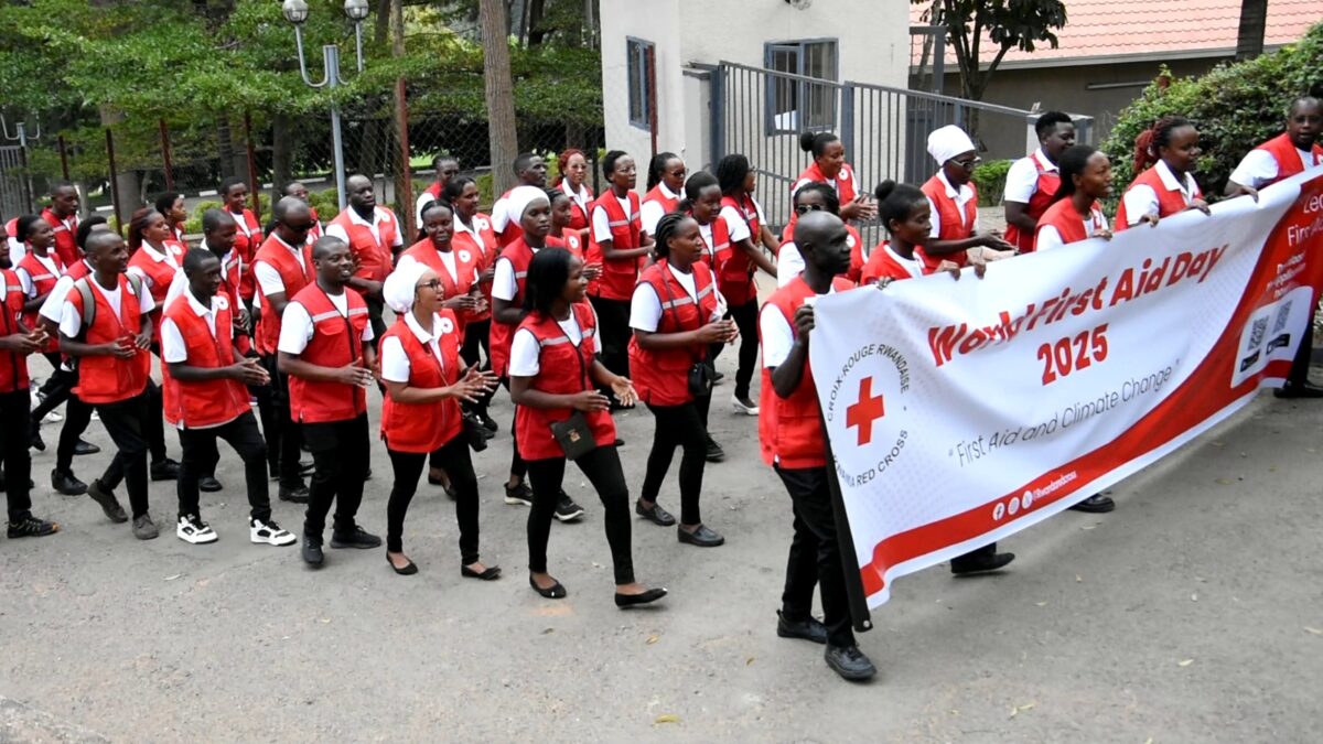 Rwanda Red Cross Youth Mark World First Aid Day 2025 with Tree Planting ...