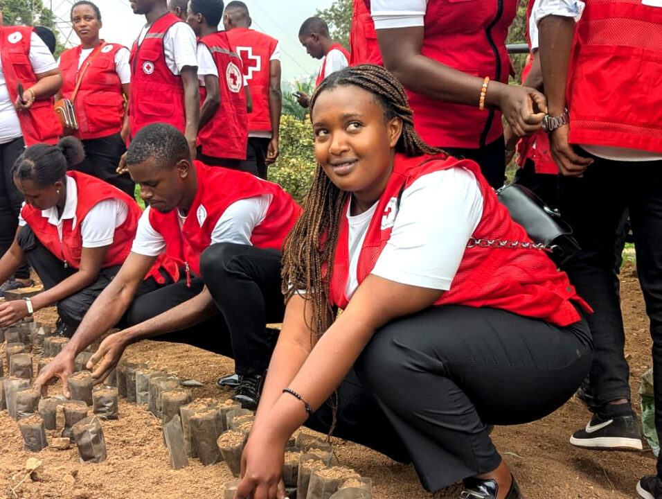 Rwanda Red Cross Youth Mark World First Aid Day 2025 with Tree Planting ...