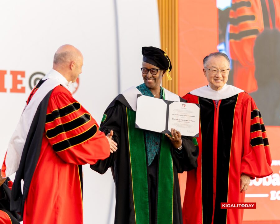 Rwanda's First Lady Jeannette Kagame Awarded Honorary Doctorate by UGHE ...