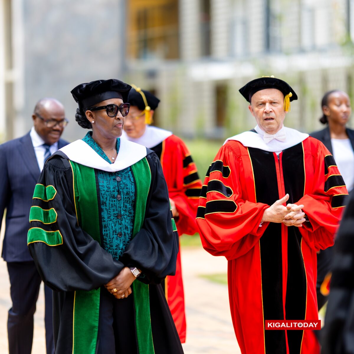 Rwanda's First Lady Jeannette Kagame Awarded Honorary Doctorate by UGHE ...