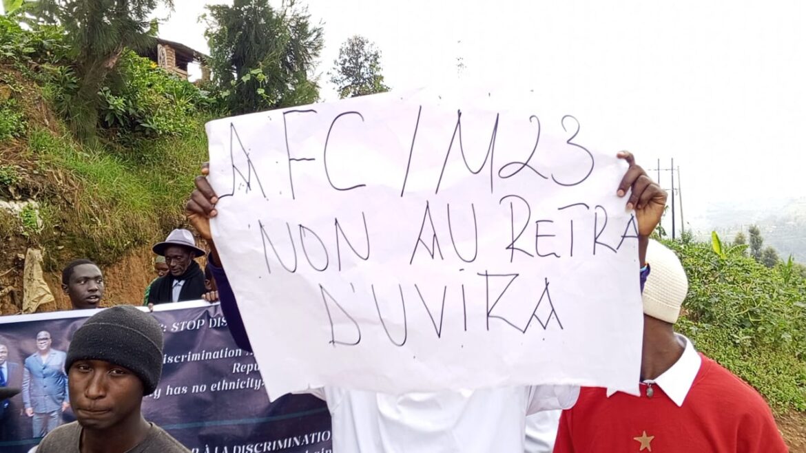 Congolese Refugees protest against DRC's Anti-Tutsi Propaganda - KT PRESS